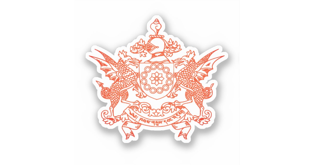 Emblem of Sikkim state - INDIA Sticker | Zazzle