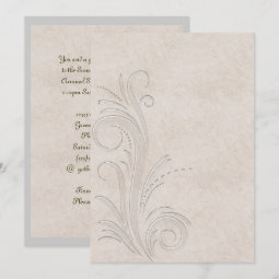 Embossed Illusion Debutante Ball Invitation | Zazzle