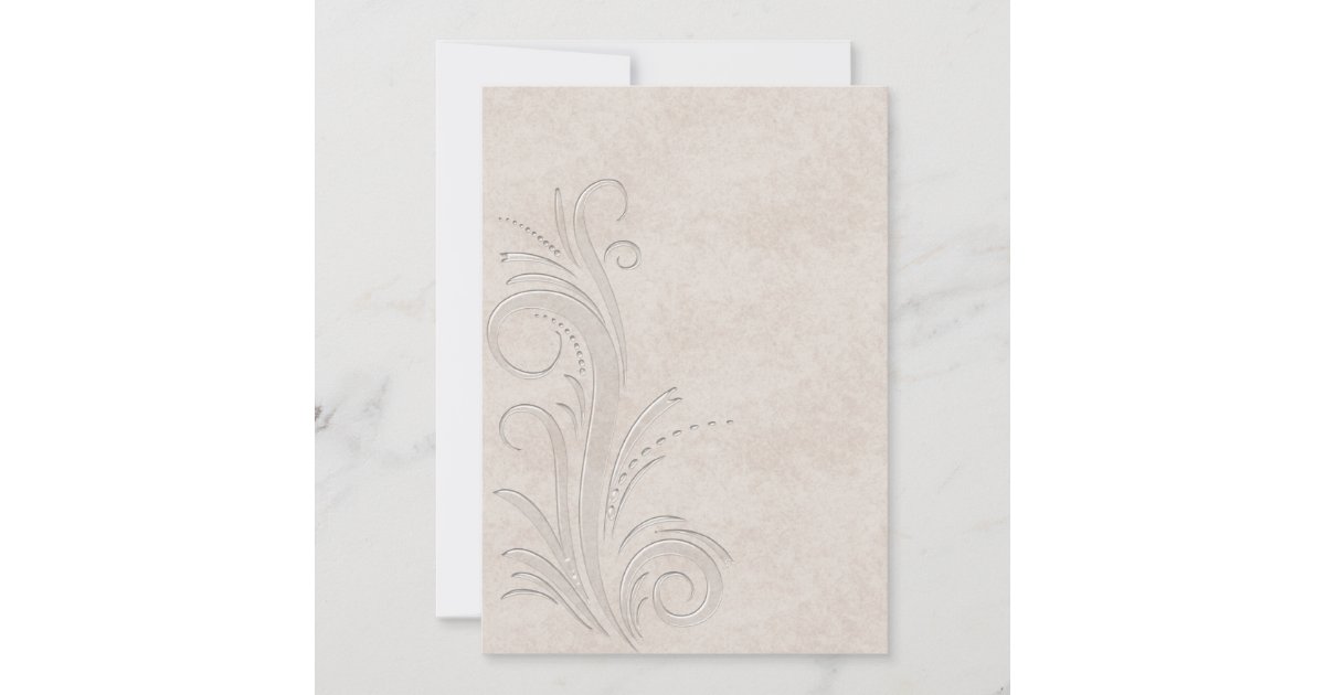 Embossed Illusion Debutante Ball Invitation | Zazzle