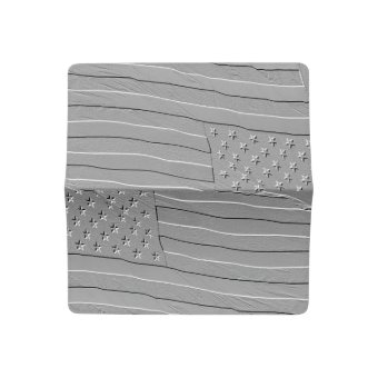 Embossed looking American flag Checkbook Cover | Zazzle
