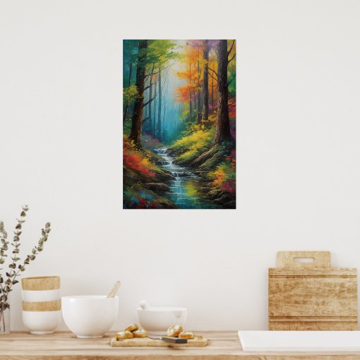 Embracing the Splendor of Autumn Poster | Zazzle