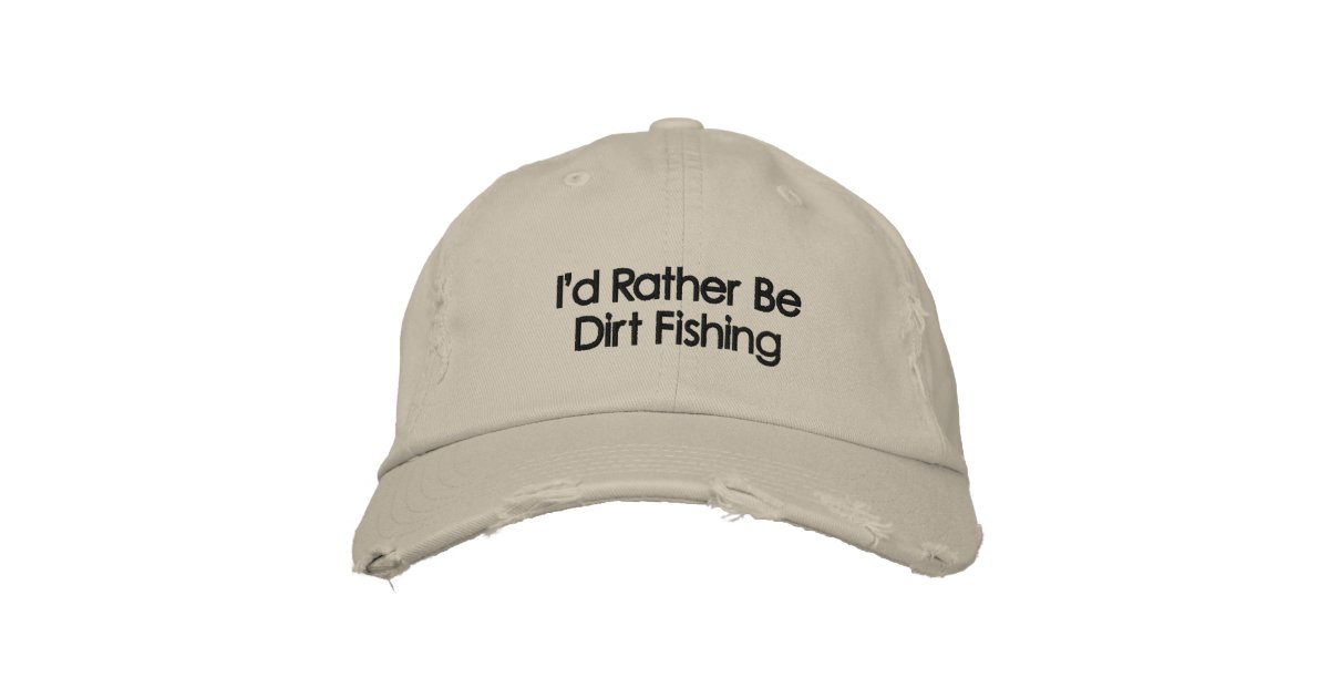 Embroidered Metal Detecting Hat | Zazzle