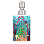 Emerald Castle Stainglass art Wizard of Oz. Bath Set | Zazzle