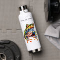 Emerald Eye Rainforest Frog Water Bottle | Zazzle