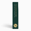 Emerald Green & Gold Logo Business Branded 3 Ring Binder | Zazzle