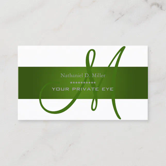 Emerald Green Gradient/DIY background Business Card | Zazzle