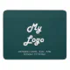 Emerald green opening hours business logo door sign | Zazzle