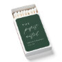 Emerald Green The Perfect Match Wedding Matches | Zazzle