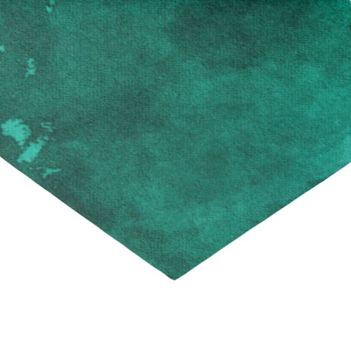 Emerald Green Watercolor Modern Wedding Tissue Paper | Zazzle