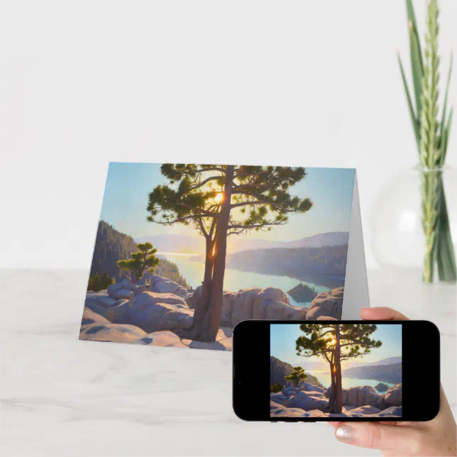 Emerald Rock Greeting Card | Zazzle