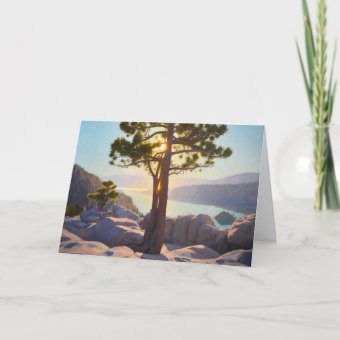 Emerald Rock Greeting Card | Zazzle