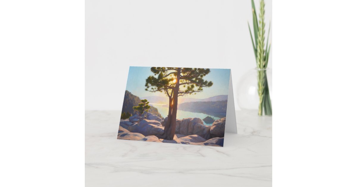 Emerald Rock Greeting Card | Zazzle