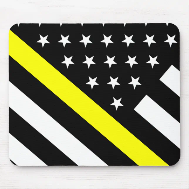 Emergency Dispatcher Flag Mouse Pad | Zazzle