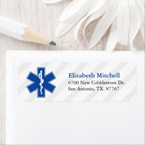 Emergency Medical Services Label | Zazzle