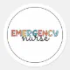 Emergency Room Nurse ER Nurse Classic Round Sticker | Zazzle