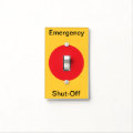 Emergency Shut Off Switch Cover | Zazzle
