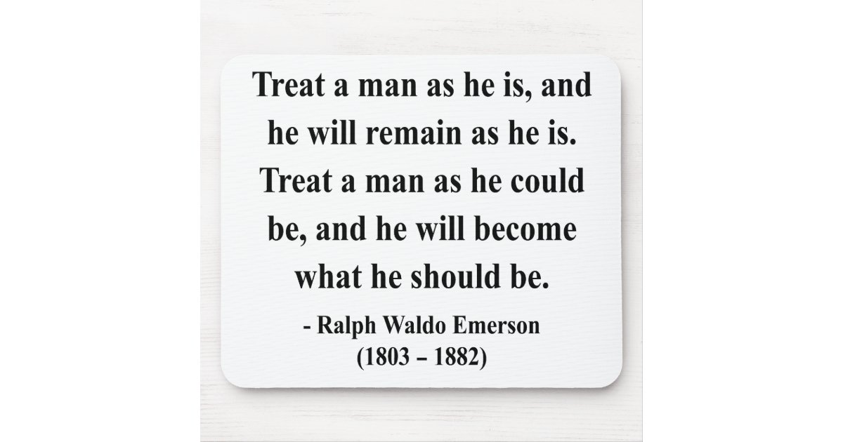 Emerson Quote 9a Mouse Pad | Zazzle