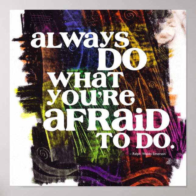 Emerson Quote Poster | Zazzle