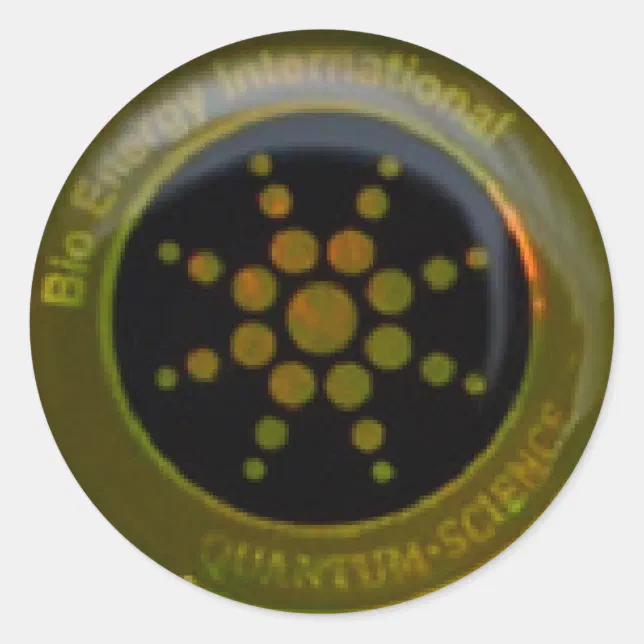 EMF Quantum Science Shield Stickers | Zazzle