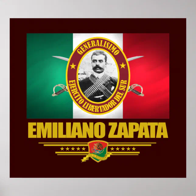 Emiliano Zapata Poster | Zazzle