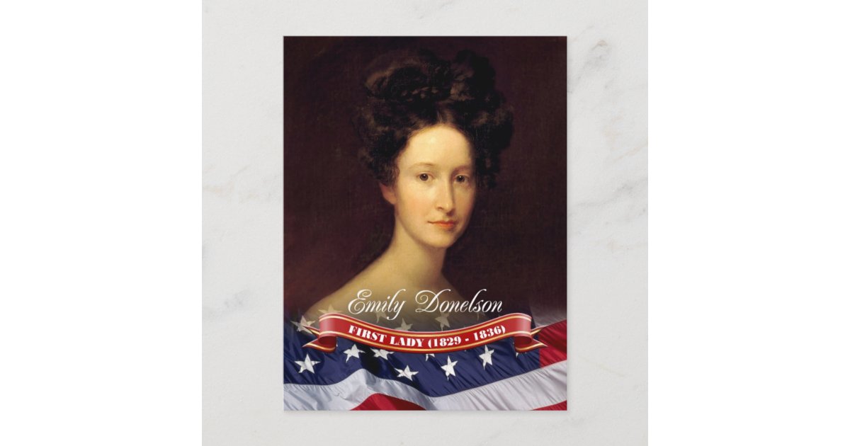 Emily Donelson, First Lady of the U.S. Postcard | Zazzle