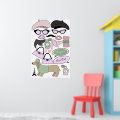 Emily in Paris theme Birthday photobooth props Poster | Zazzle