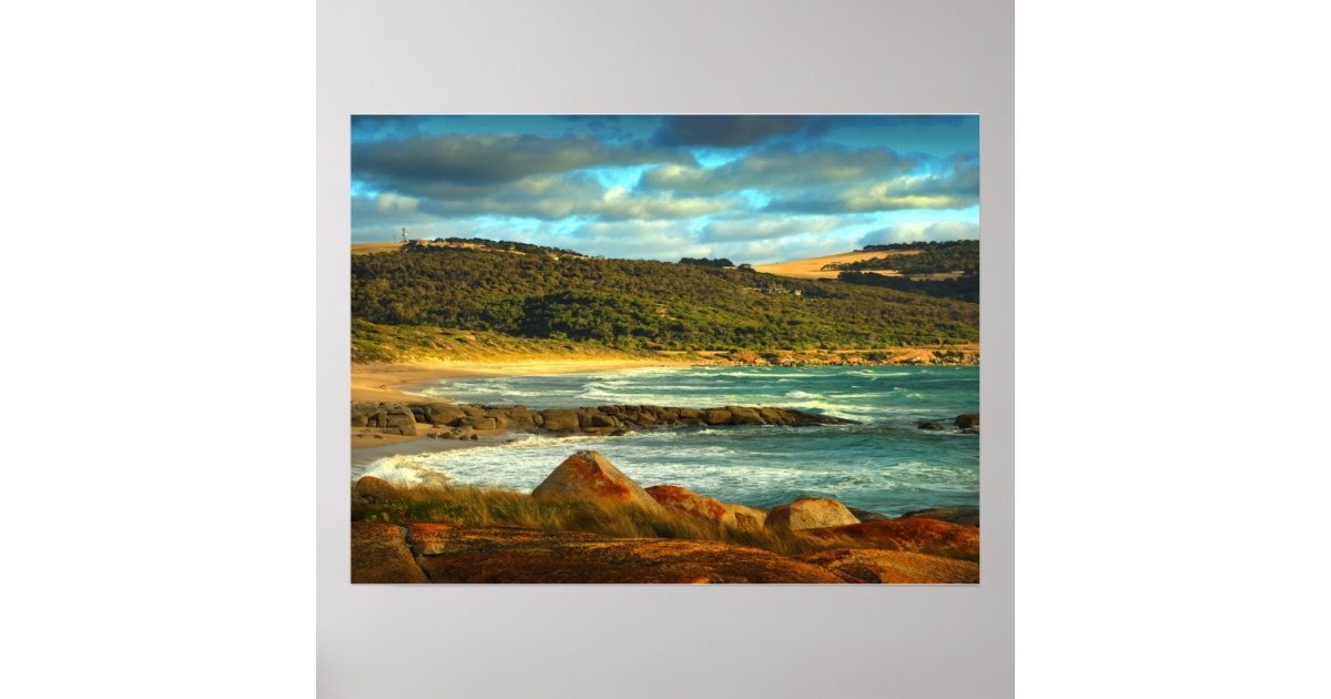 Emita Beach | Flinders Island, Tasmania Poster | Zazzle