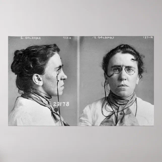 Emma Goldman - anarchist, 1911 Poster | Zazzle