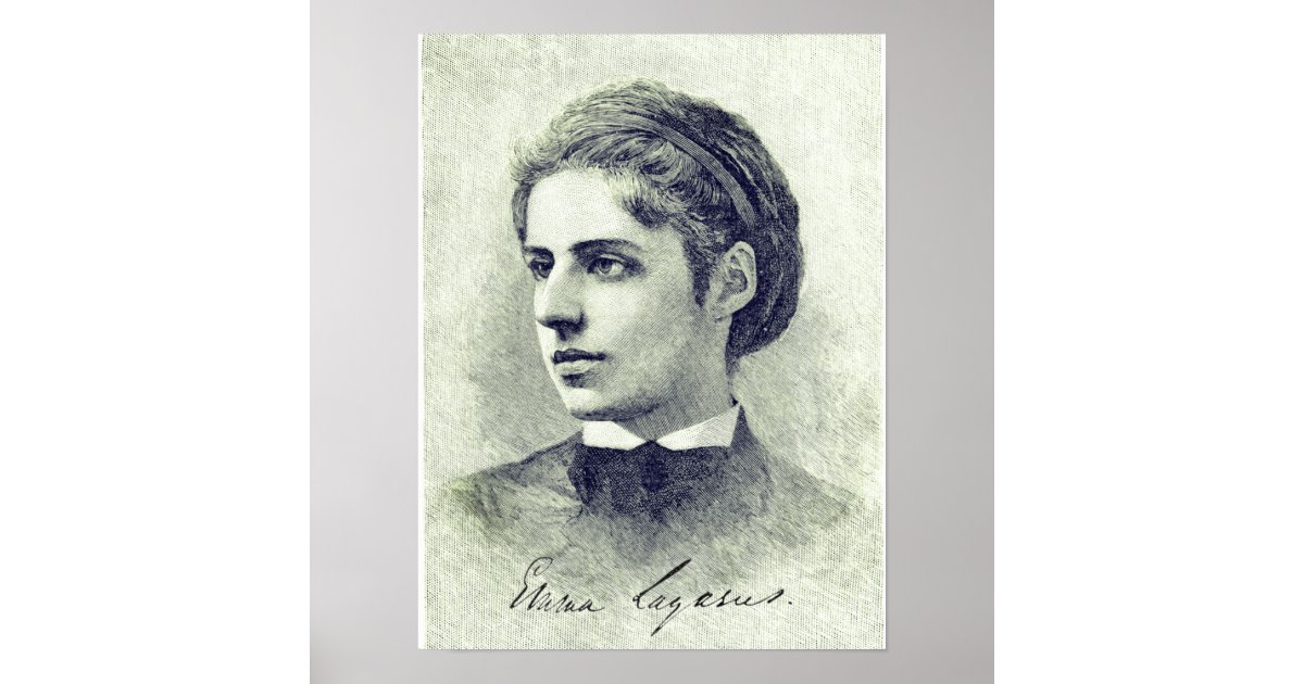 Emma Lazarus Poster | Zazzle