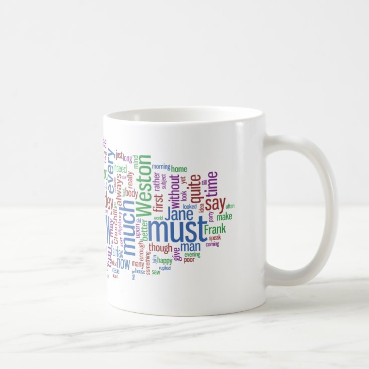 Emma Word Cloud Coffee Mug | Zazzle