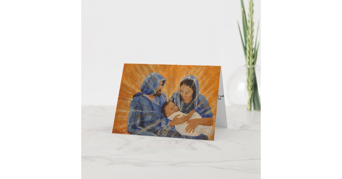Emmanuel Holiday Card | Zazzle