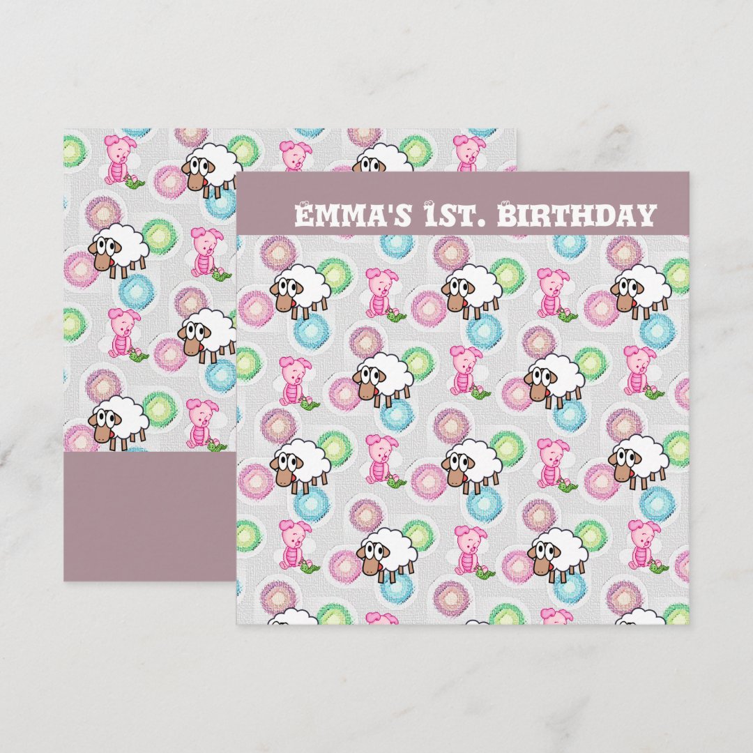 Emma's Birthday Invitation Cards | Zazzle