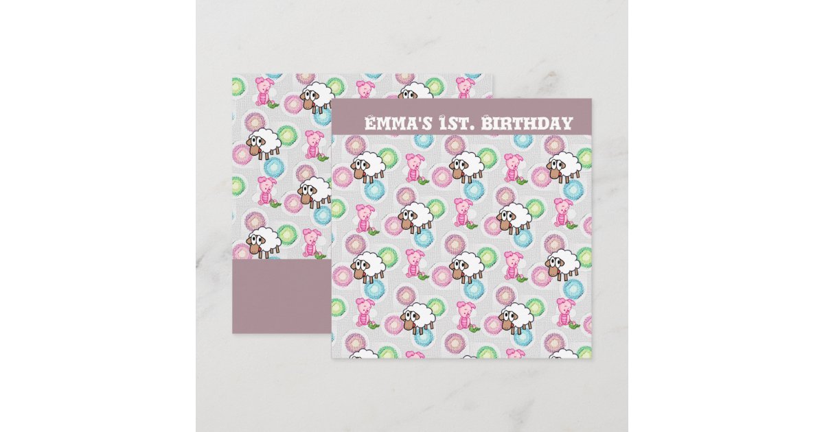 Emma's Birthday Invitation Cards | Zazzle