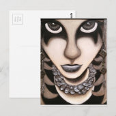 Emo Girl Postcard | Zazzle