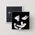 emo love pinback button | Zazzle