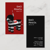 emo pinata business card | Zazzle