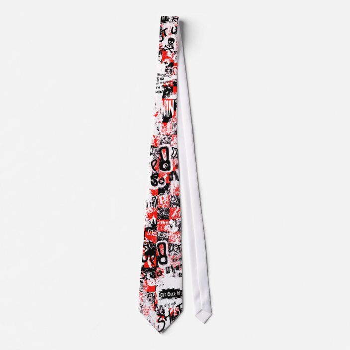 Emo Punk Grunge Neck Tie | Zazzle.com