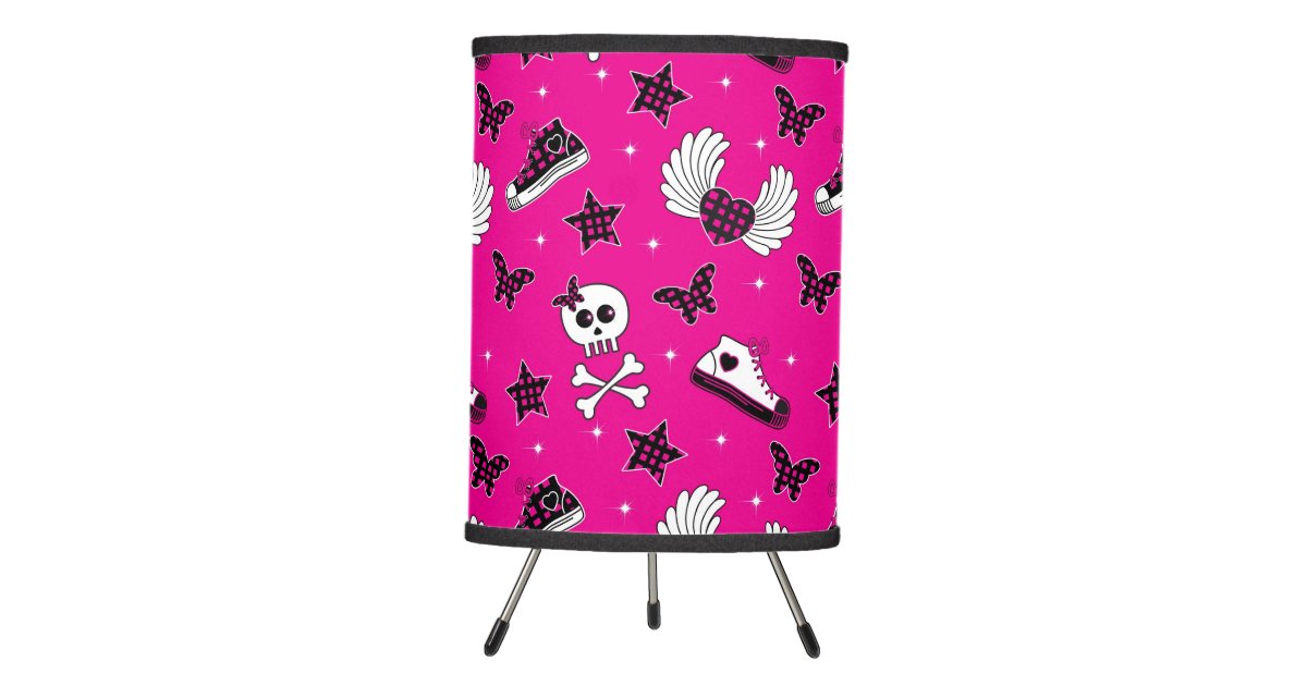 Emo Symbols Tripod Lamp | Zazzle
