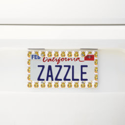 emoji license plate frame | Zazzle