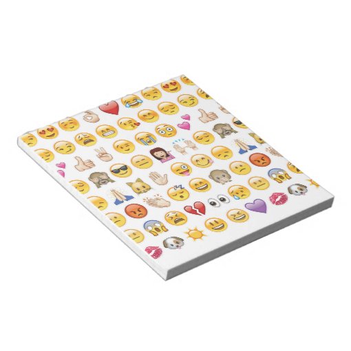 emoji notepad | Zazzle