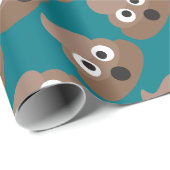 Emoji Oh Poop Wrapping Paper | Zazzle