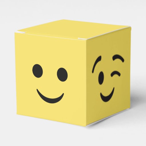 EMOJI Party Favor Boxes | Zazzle