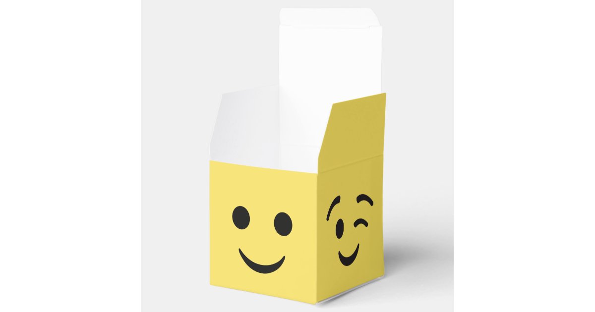 EMOJI Party Favor Boxes | Zazzle