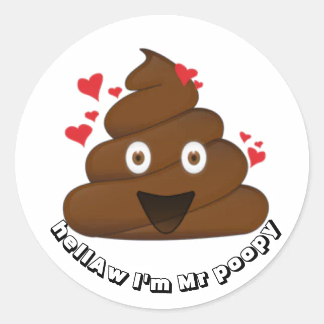 Emoji Sticker Poop | Zazzle