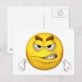 Emotion Guy - Angry Postcard | Zazzle