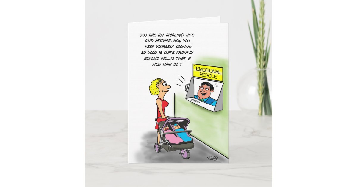 Emotional Rescue Card | Zazzle