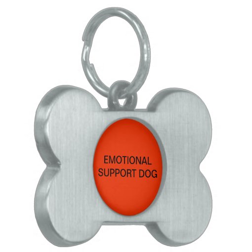 Emotional Support Dog Tag | Zazzle