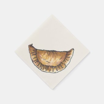 Empanadas Latin South American Fried Cheese Pastry Paper Napkins | Zazzle