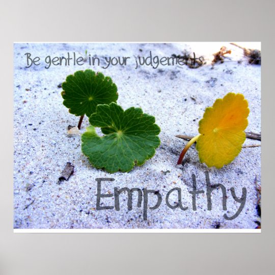 Empathy Poster | Zazzle.com