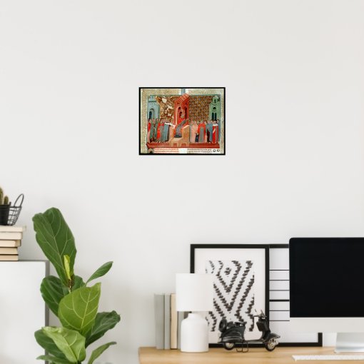Emperor Justinian and his court Poster | Zazzle Emperor Justinian and his court Poster | Zazzle